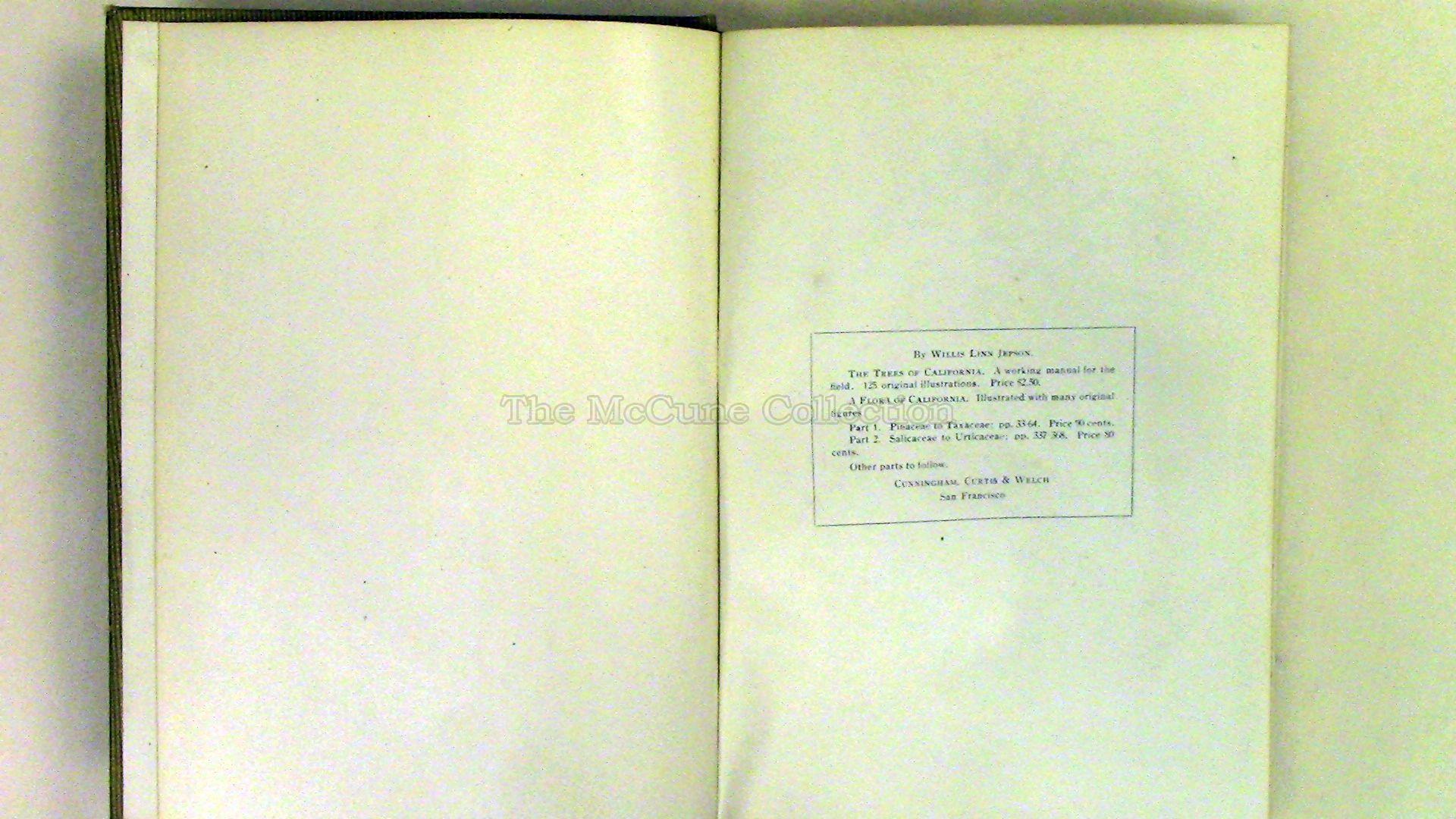 The Trees of California • The McCune Collection